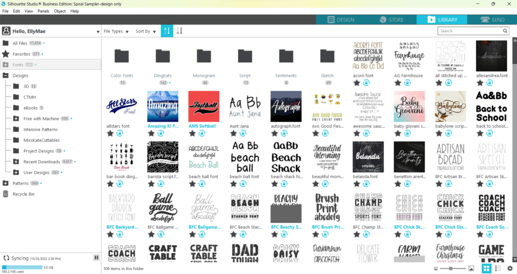 Designs & Fonts - Swift Creek Customs