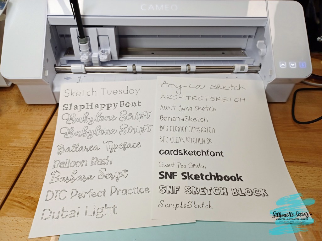 Sketching with Silhouette - Silhouette Secrets-Swift Creek Customs