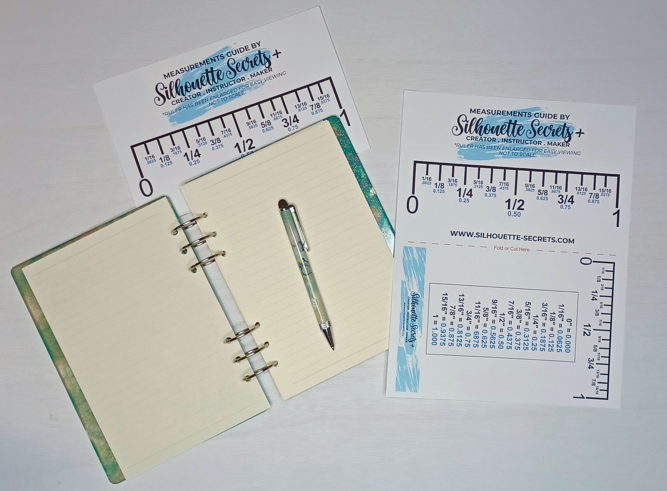 Measurement Cheat Sheet by EllyMae - Silhouette Secrets-Swift Creek Customs